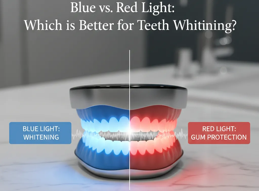 Blue vs. Red Light: Which is Better for Teeth Whitening? | IVISMILE